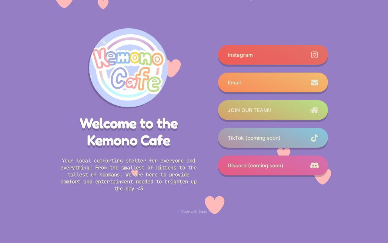 Kemono Cafe Links